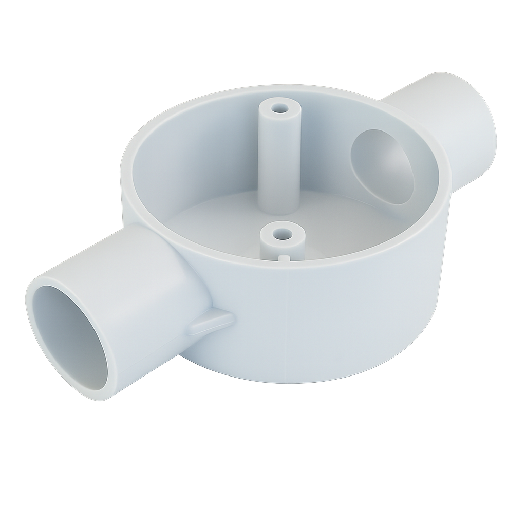 OGATIN CONDUIT BOXES 25MM X 2 WAY – Ogatin Plastics