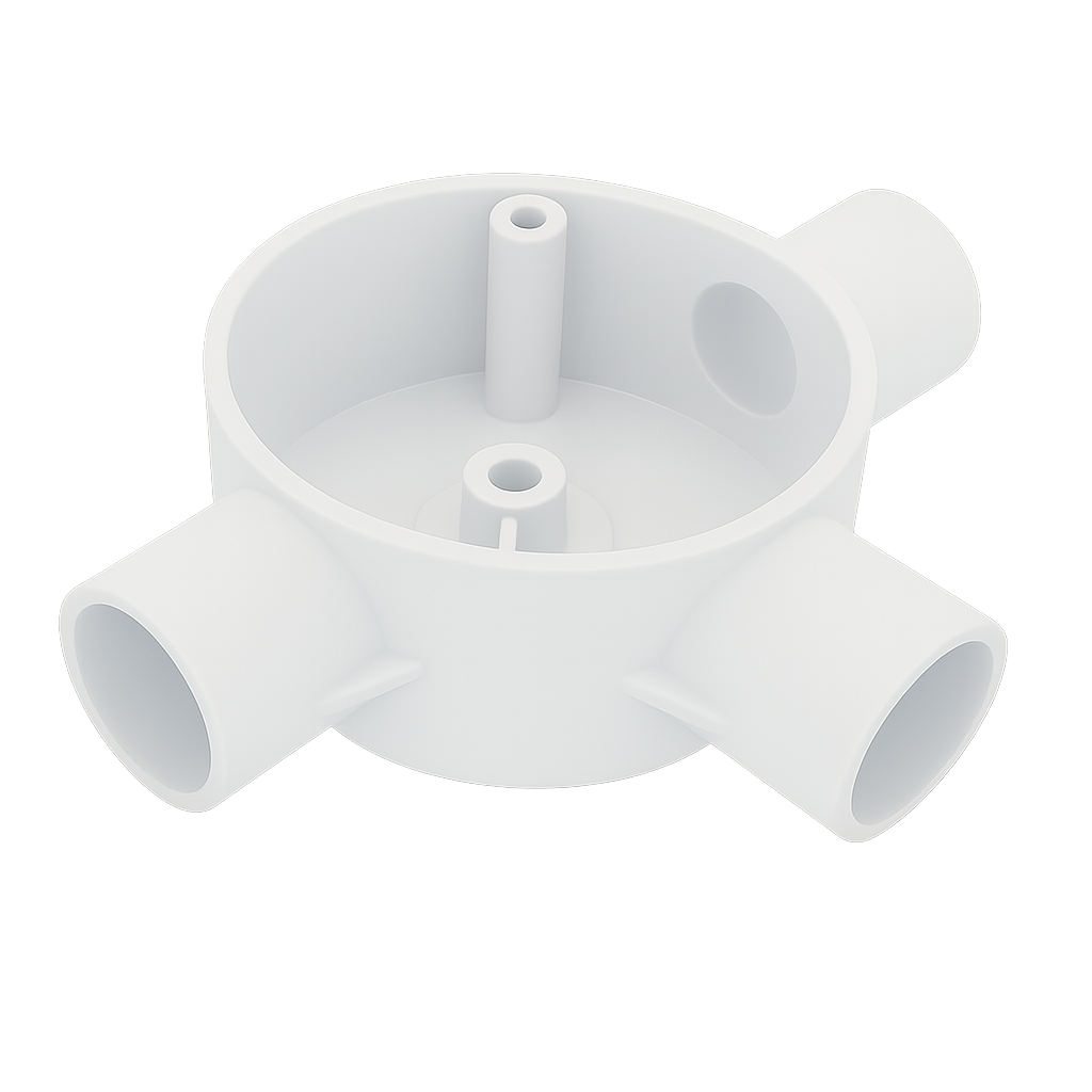 OGATIN CONDUIT BOXES 25MM X 3 WAY – Ogatin Plastics